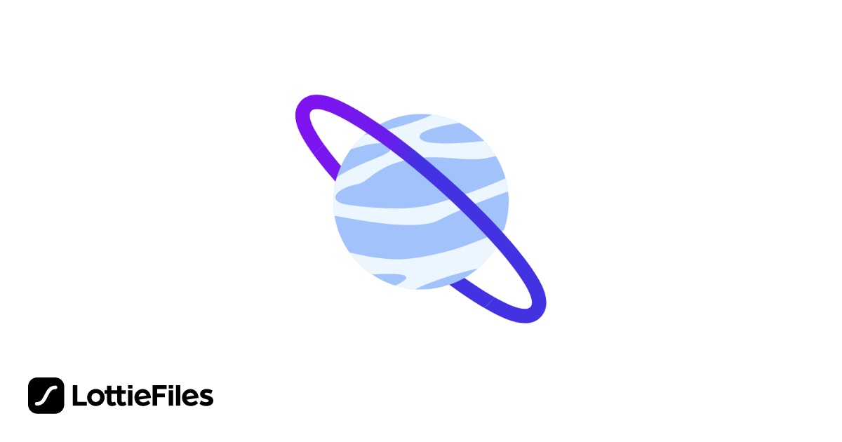 Free Floating Planet Animation by Brett Bertola | LottieFiles