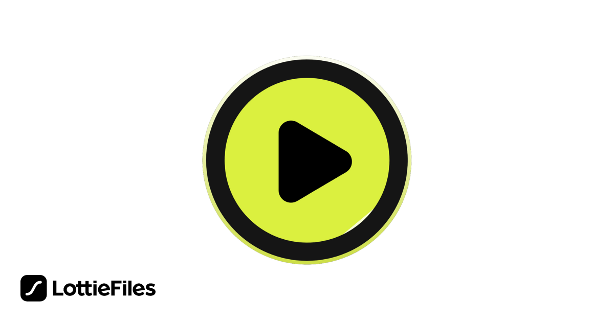 Free Play Button Animation by Milan | LottieFiles