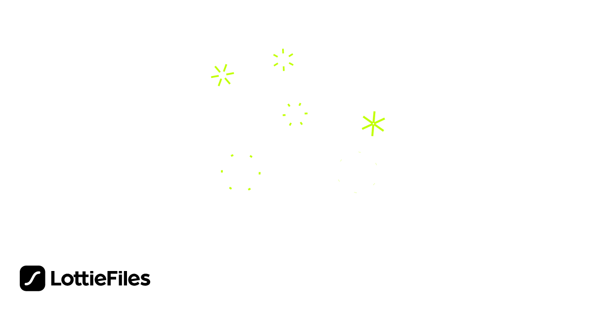 Free Green Sparkle Animation by Matt Gray | LottieFiles
