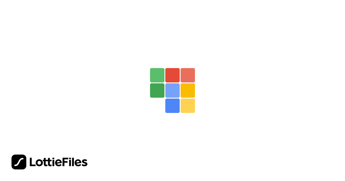 Free Block loader Animation by Akash Gupta | LottieFiles