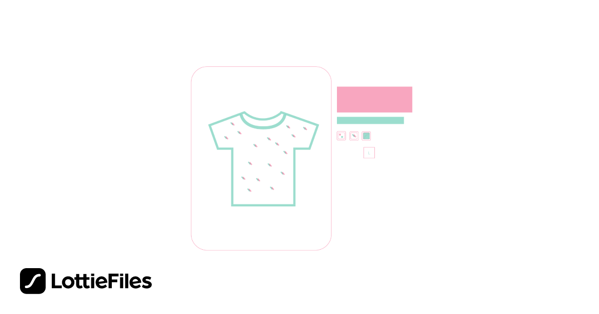 Free Design T-SHIRT Animation by FLUGGI | LottieFiles