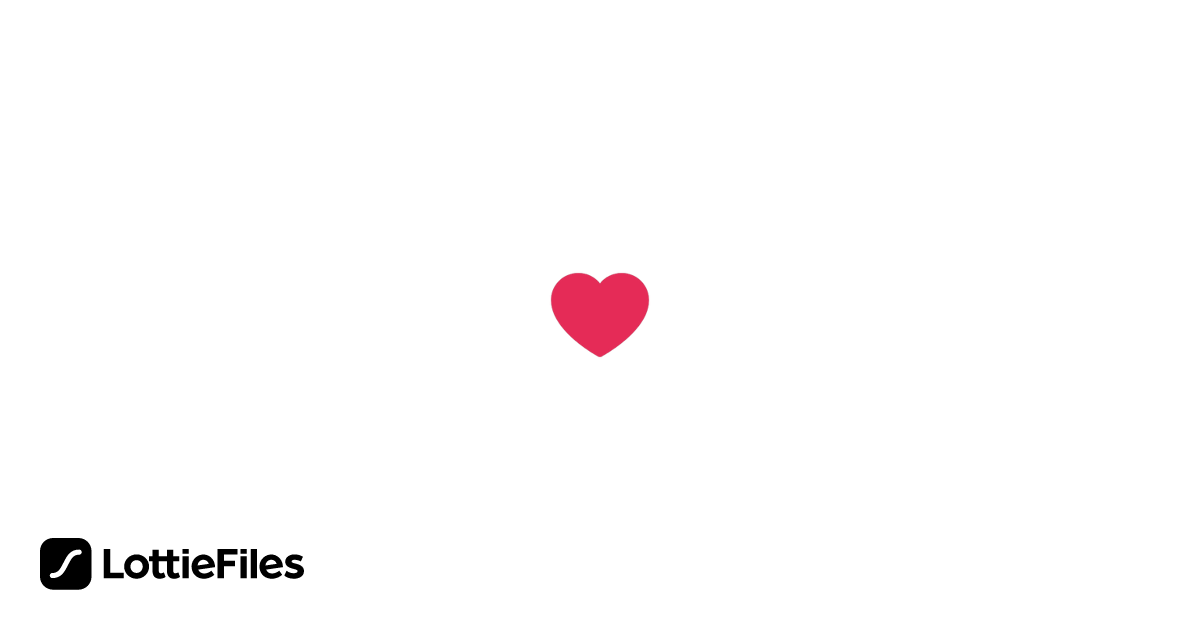 Free Twitter Heart Like Animation by Vinay | LottieFiles