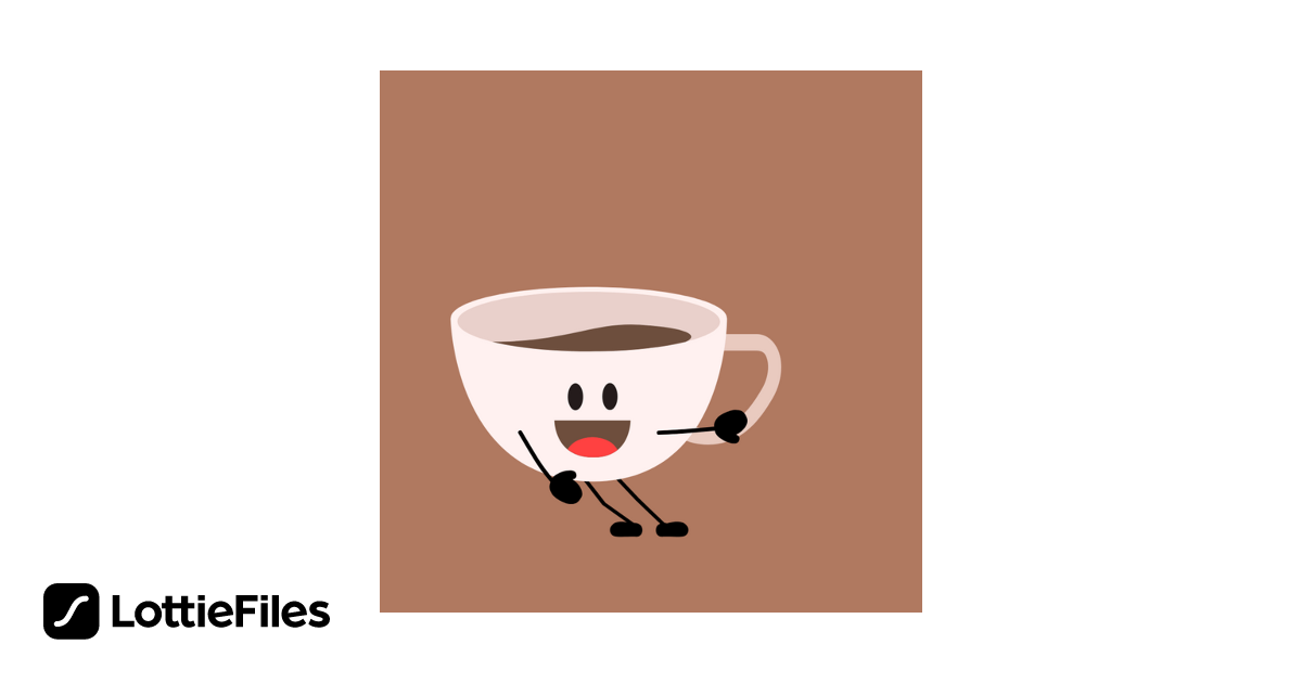 Free Happy Coffee Animation by Fikri | LottieFiles