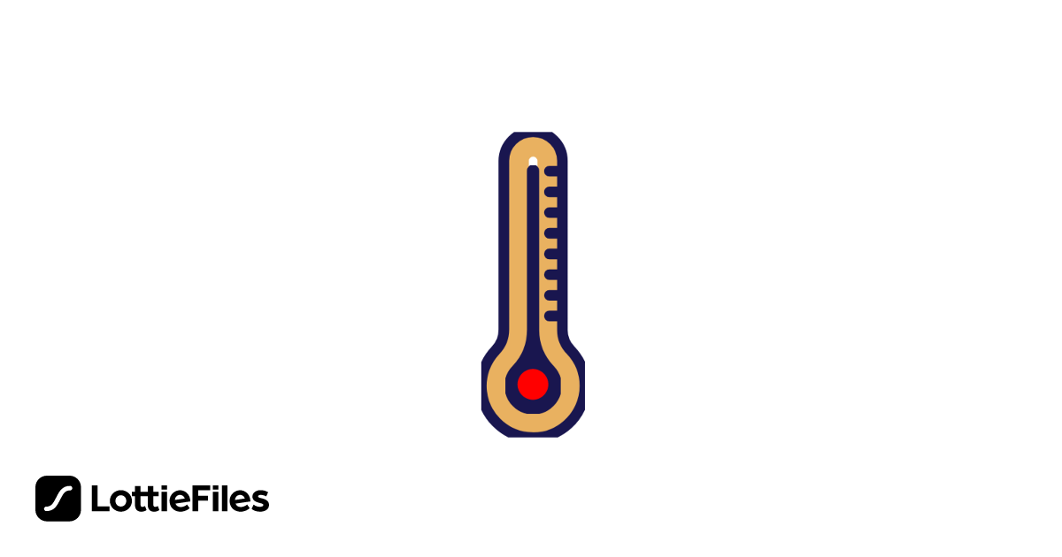 Free Thermometer Animation by Weerk | LottieFiles