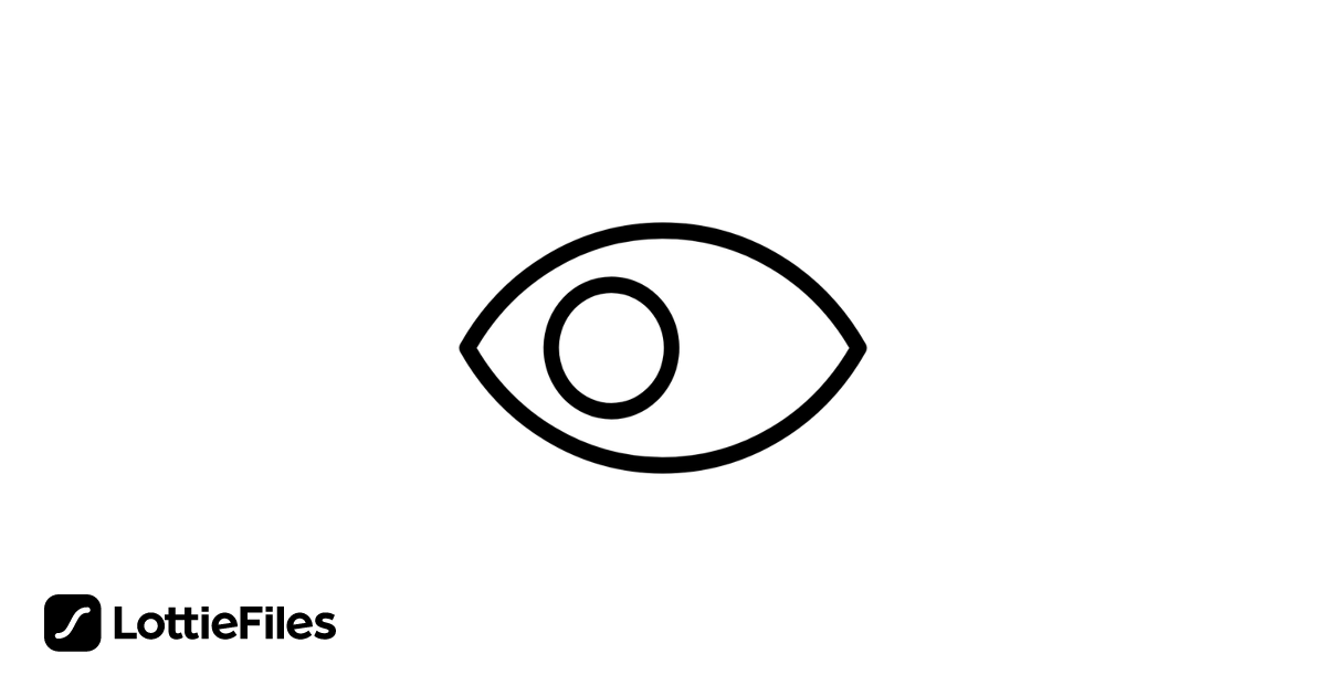 Free Eye blinking Animation by Zsigmond | LottieFiles