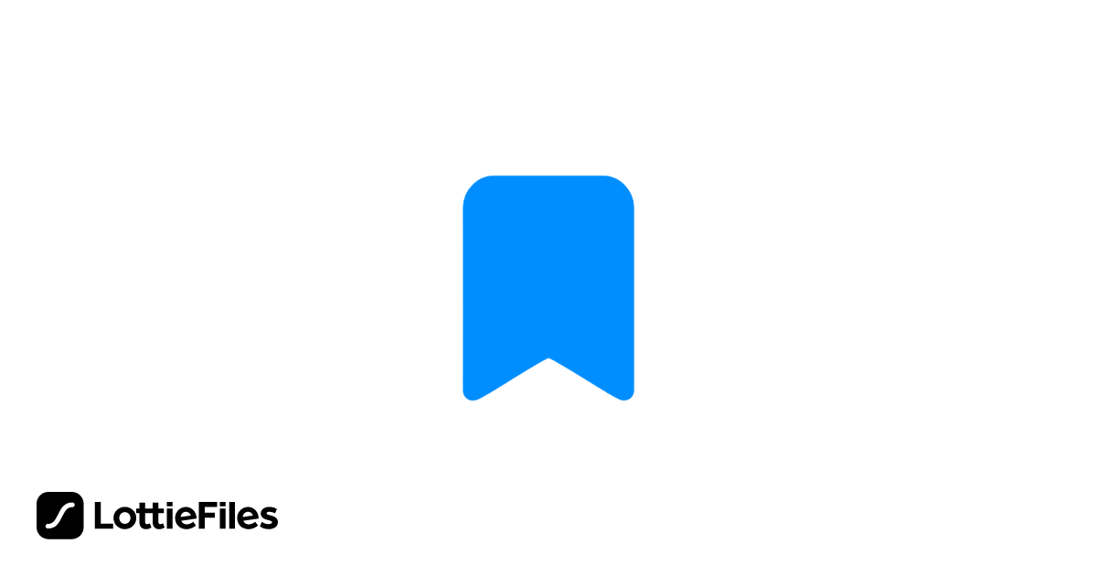 Free Alternate color bookmark Animation by Николай | LottieFiles