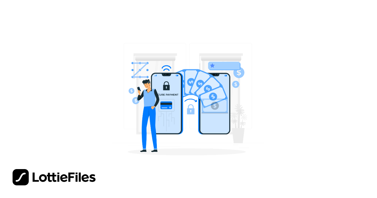 Free Secure Payment Animation by Sanket Birajdar | LottieFiles