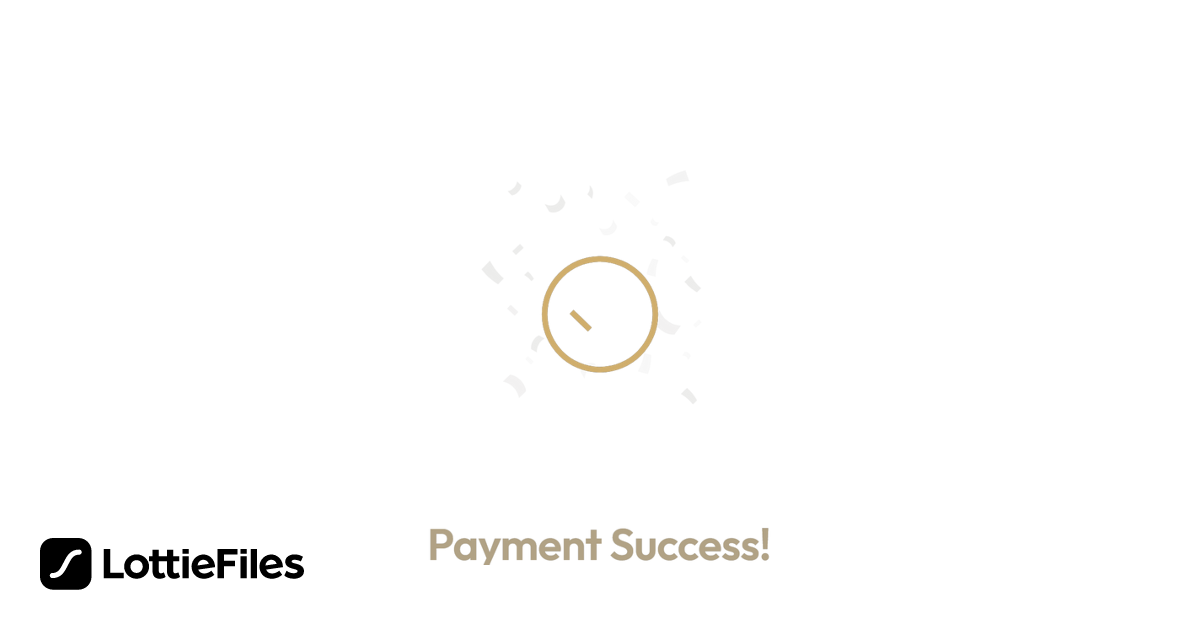 Free Payment Success Animation by Areej | LottieFiles