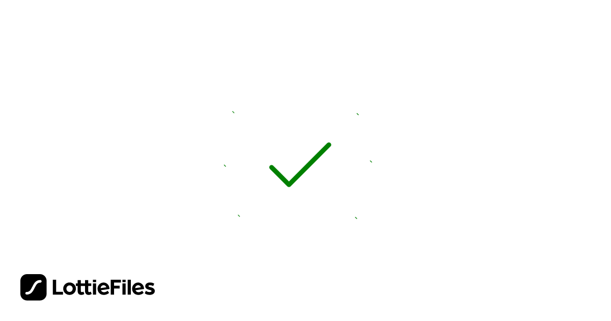 Free Tick Animation Animation by Silas Joe Peter | LottieFiles
