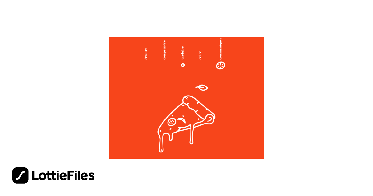 Free Pizza Animation by olivia | LottieFiles