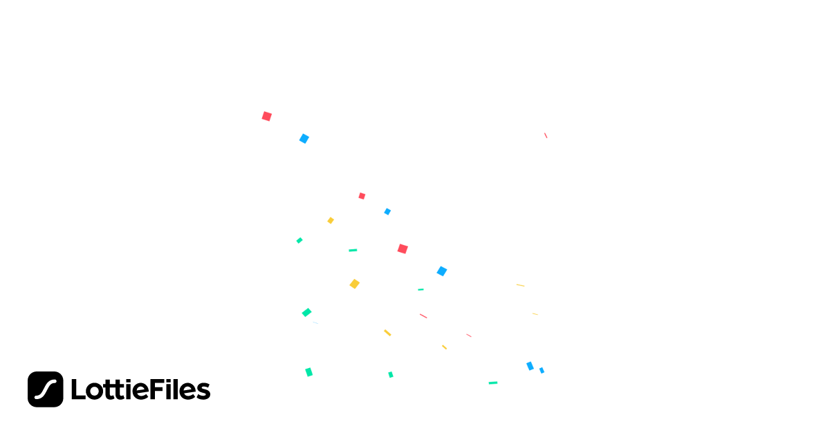 Free Colorful confetti Animation by Oz | LottieFiles