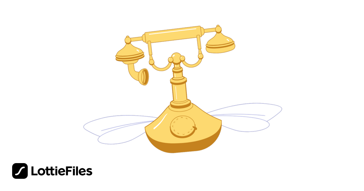 Free Flying telephone Animation by Weblodge | LottieFiles