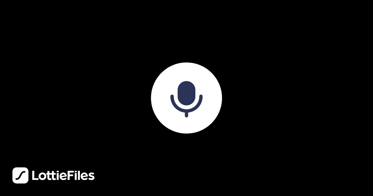 Free Voice-expand_picking Animation by Eric Don | LottieFiles