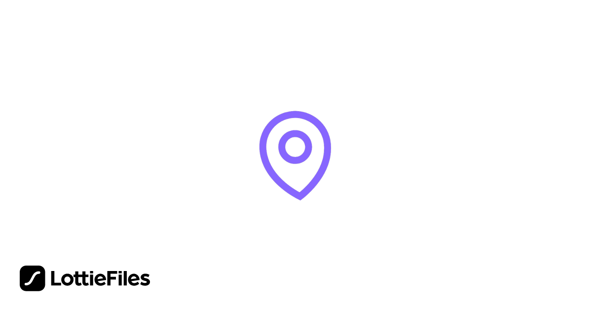 Free Pinpoint Icon Animation Animation by James | LottieFiles