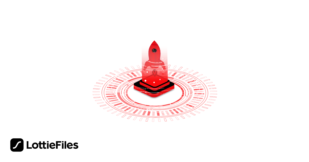 Free Rocket Radar Lottie Animation Animation by Meer Azzum | LottieFiles