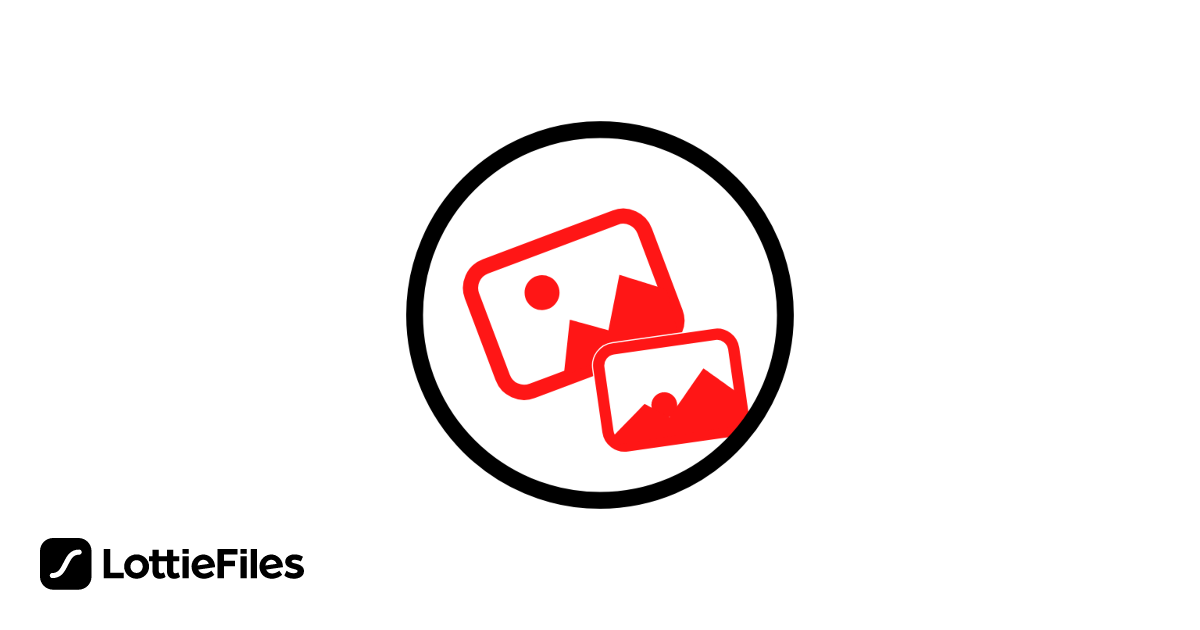 Free red picture Animation by Joel Everson | LottieFiles