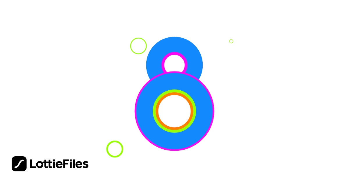 Free Number 8 Animation by Vandita Agarwal | LottieFiles