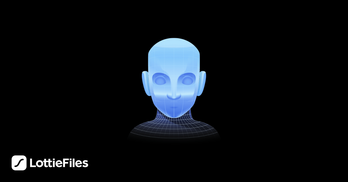 Free Futuristic AI face scanning Digital Interface Animation by Hiren ...