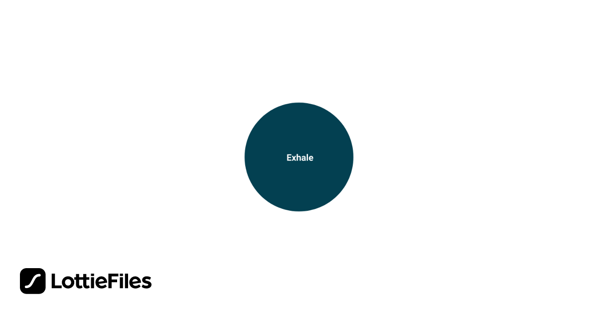 Free Inhale Exhale Animation by Rahul Chandna | LottieFiles