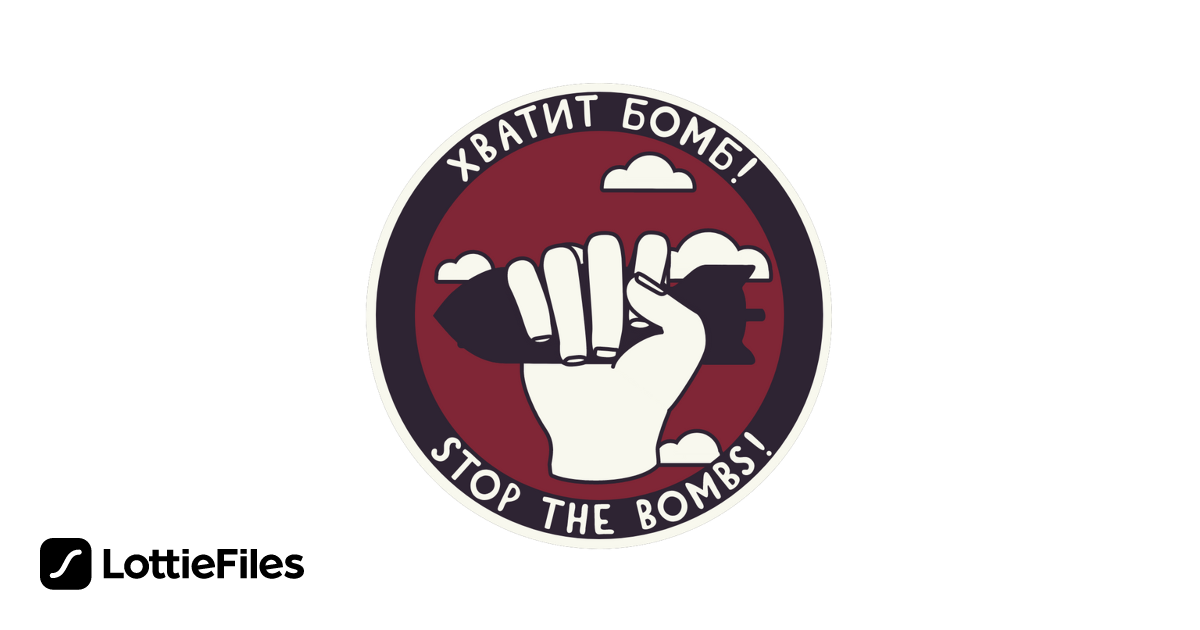 Free Stop the bombs Animation by A little | LottieFiles