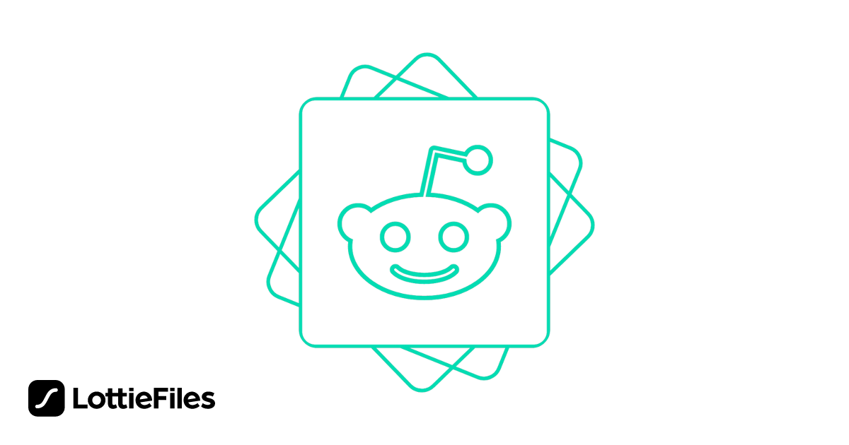 Free Reddit Animation by Weblodge | LottieFiles