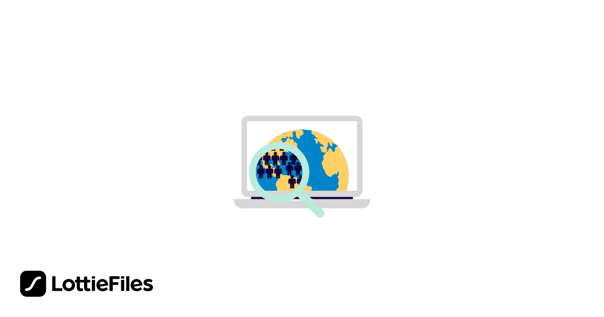 Free World Population Analysis Animation by Splash Animation | LottieFiles