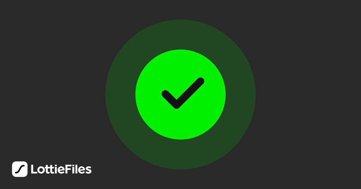 Free Face Verification Result Successful! Animation by Musa | LottieFiles