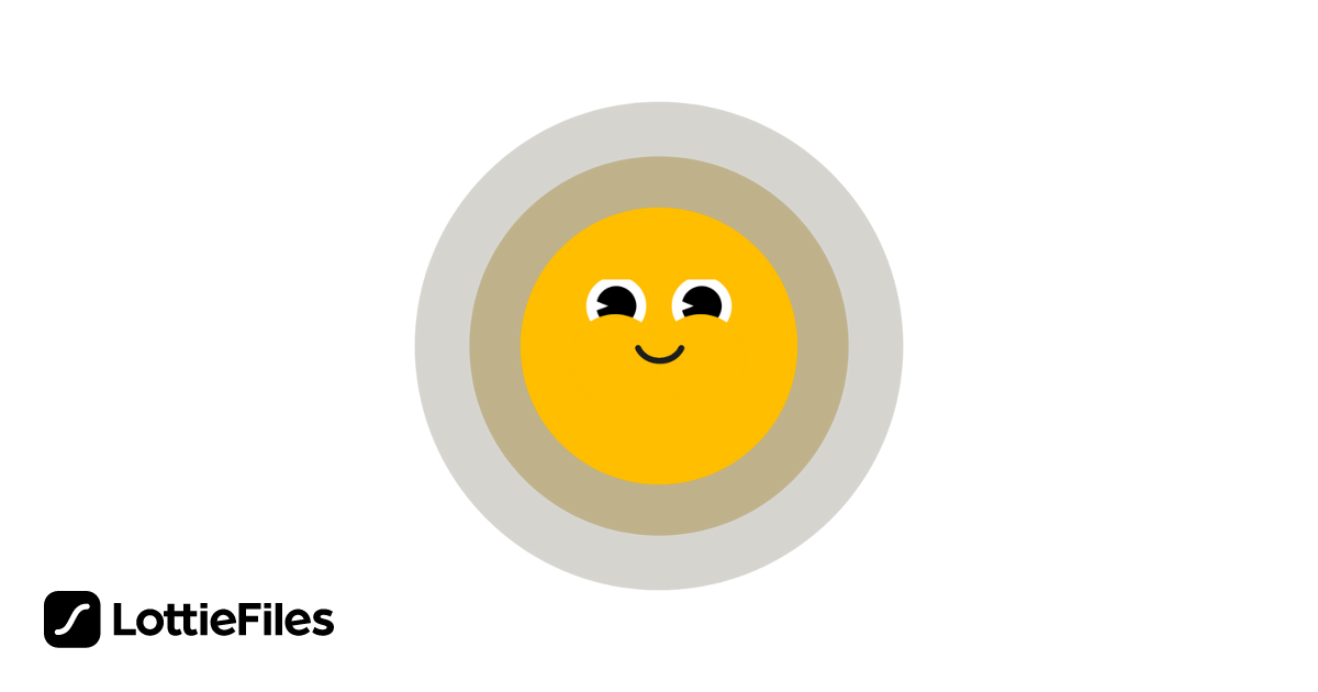 Free Smiling Blob Animation by Sanjib | LottieFiles