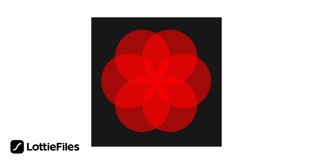 Free Red Flower Animation by Kunbi | LottieFiles