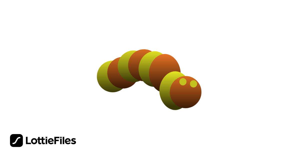 Free Caterpillar Animation by Nadav | LottieFiles