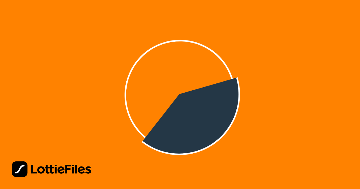 Free Spinning Pie Chart Animation by Austin Engen | LottieFiles