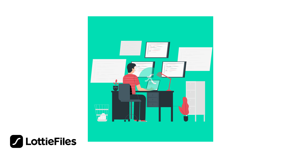 Free Multi task Lottie JSON animation Animation by Weblodge | LottieFiles