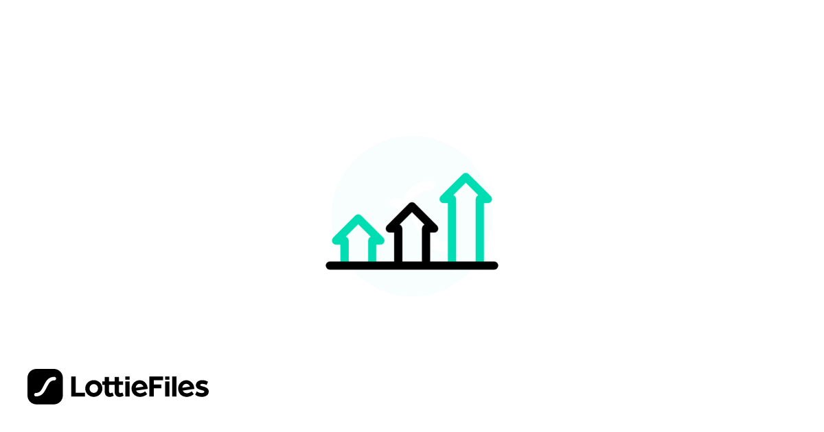 Free Bar chart icon Lottie JSON animation Animation by Weblodge ...