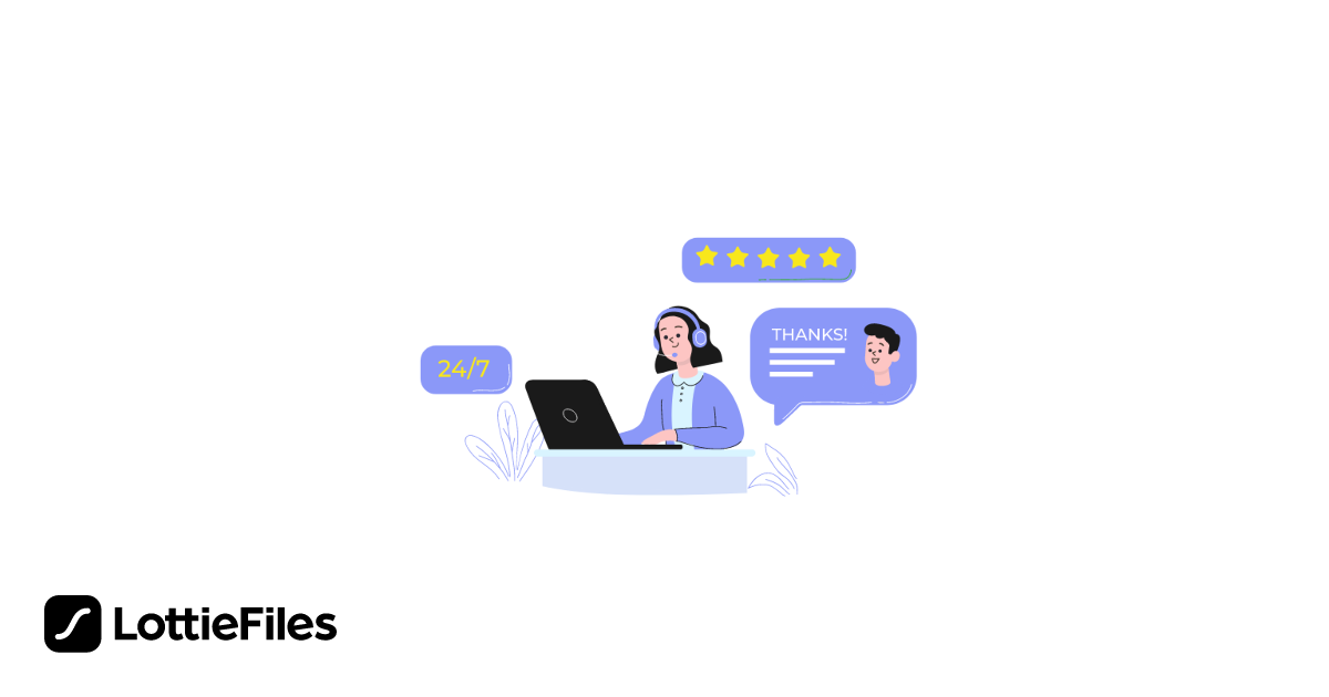 Free Customer Care Animation by M. Tasnimul Hoque Shakil | LottieFiles