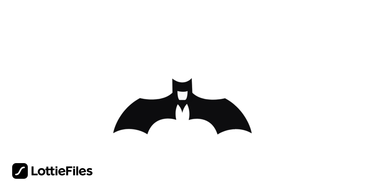 Free Halloween Bat Animation by Yaamin | LottieFiles