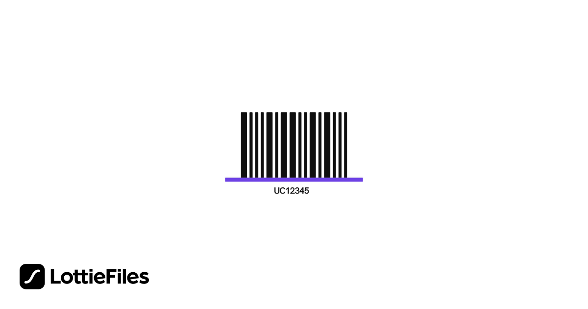 Free Barcode Scanner Animation by Design | LottieFiles