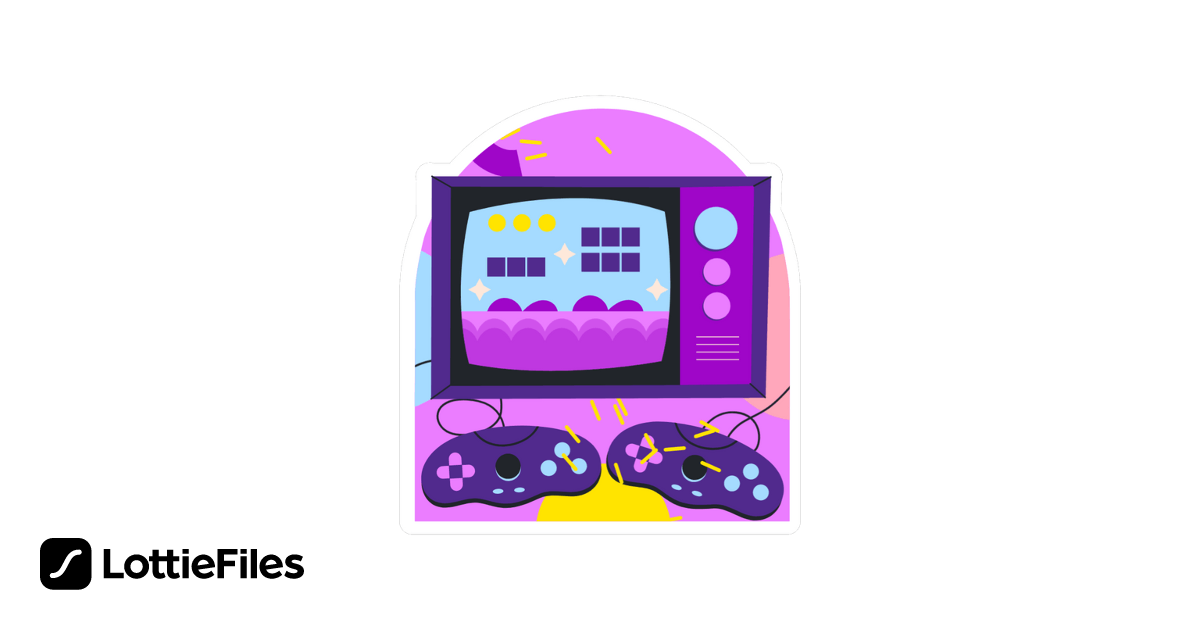 Free Doodle video game play with controller Animation by Abdul Latif ...