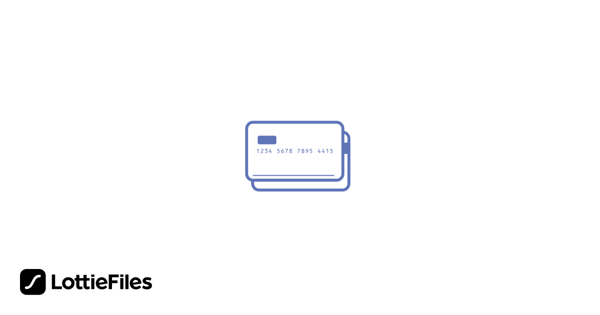 Free Debit/Credit Card Animation by Aanuoluwapo Victor Sebiomo ...