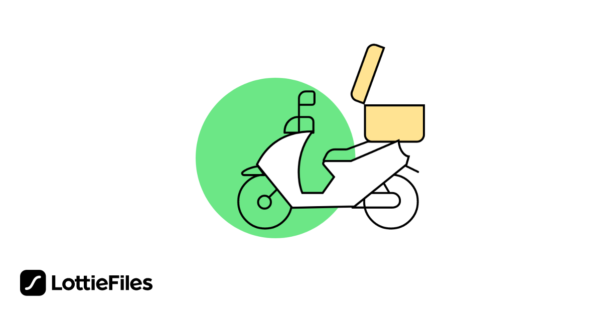 Free AppJusto - Courier Animation by Italo Monteiro | LottieFiles