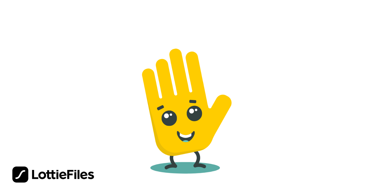 Free Welcome hand Animation by Mireia | LottieFiles