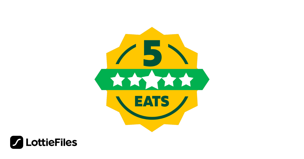 Free 5-Stars Animation by NAJIHAH | LottieFiles