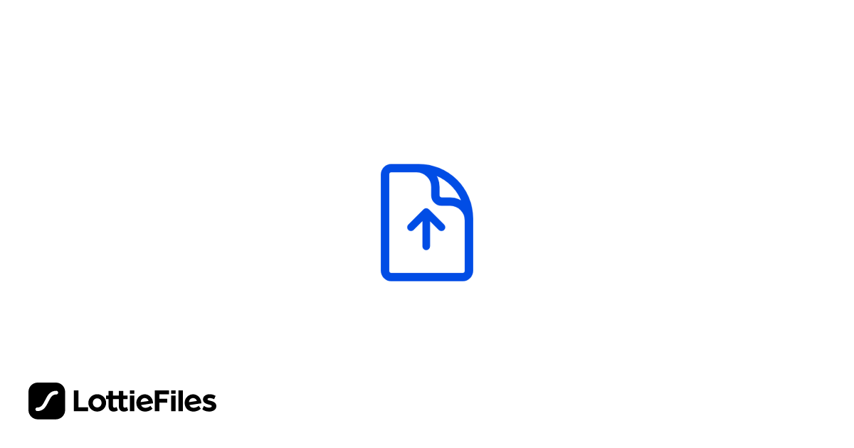 Free Uploading Documents. Animation by Hardik D | LottieFiles