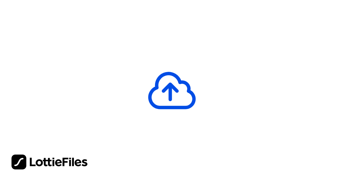 Free Upload to Cloud Animation by Hardik D | LottieFiles