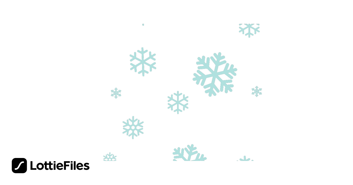 Free Snowflakes Animation by Nazrin | LottieFiles