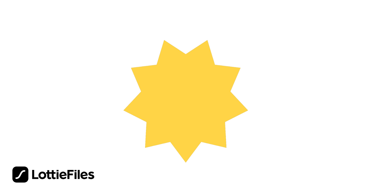 Free Star Animation by Dinis | LottieFiles
