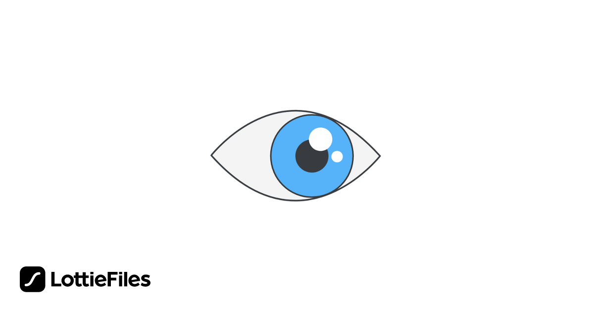 Free Blinking Eye Animation by Bhargav | LottieFiles