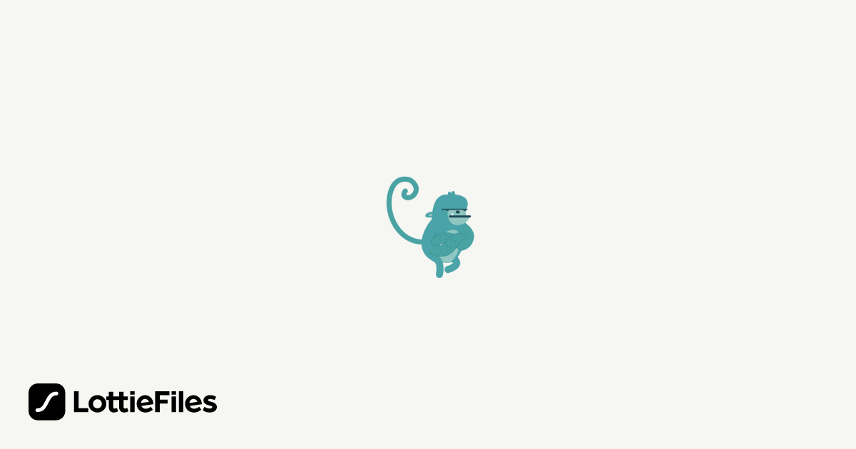 Free Monkey Walk cycle Animation by Ahmed Mohamed | LottieFiles