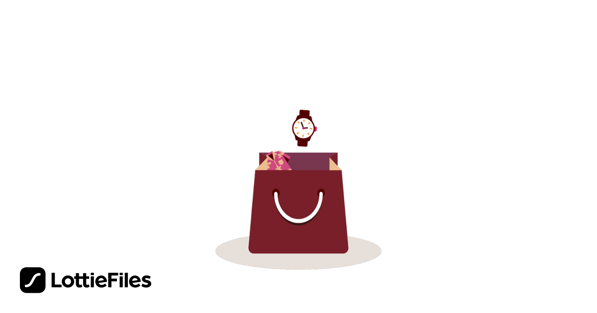 Free Shopping bag Animation by Vinicius | LottieFiles