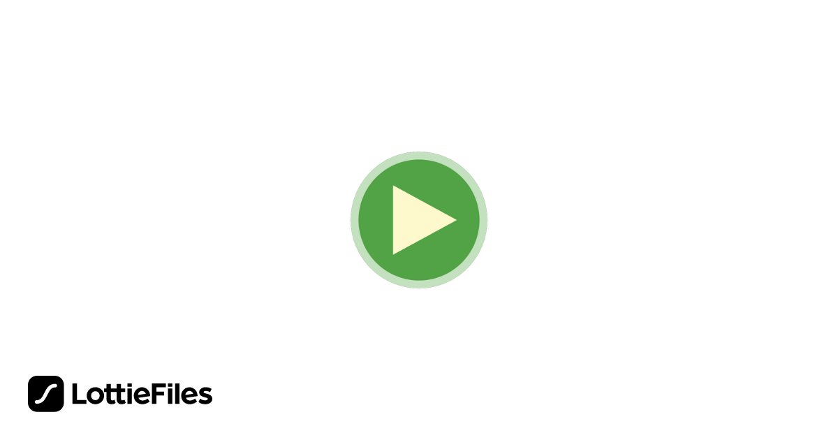 Free Play Button Animation by Naufal | LottieFiles