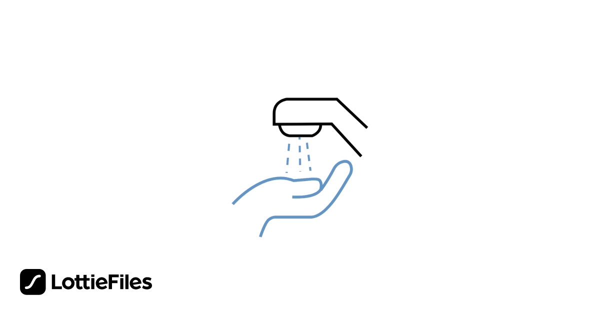 Free hand wash icon Animation by Sheraz | LottieFiles